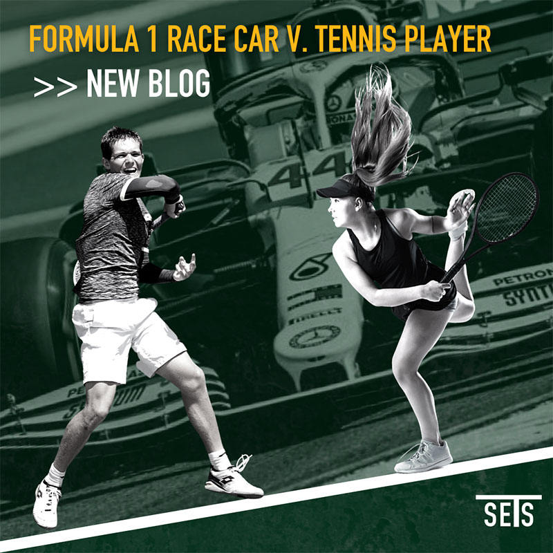 Formula 1 Cars v. Tennis Players | SETS Consulting